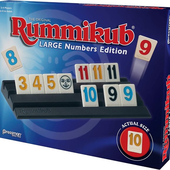 Pressman | Toys | New Pressman Rummikub Large Numbers Edition Original ...